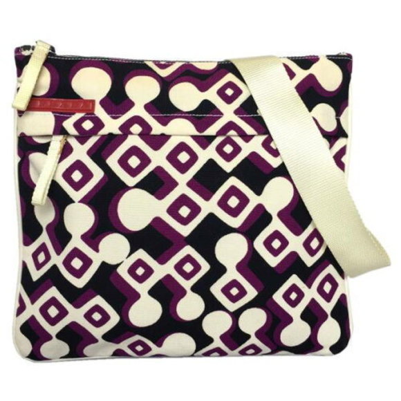 Prada | Bags | Prada Shoulder Bag Pattern Sports Crossbody Geometric ...